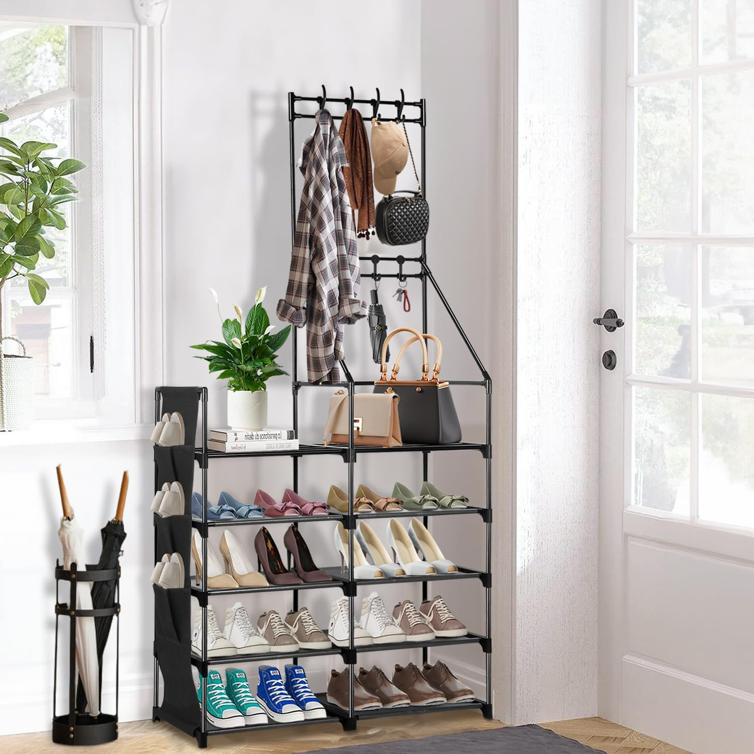 17 Stories 23 Pair Shoe Rack | Wayfair