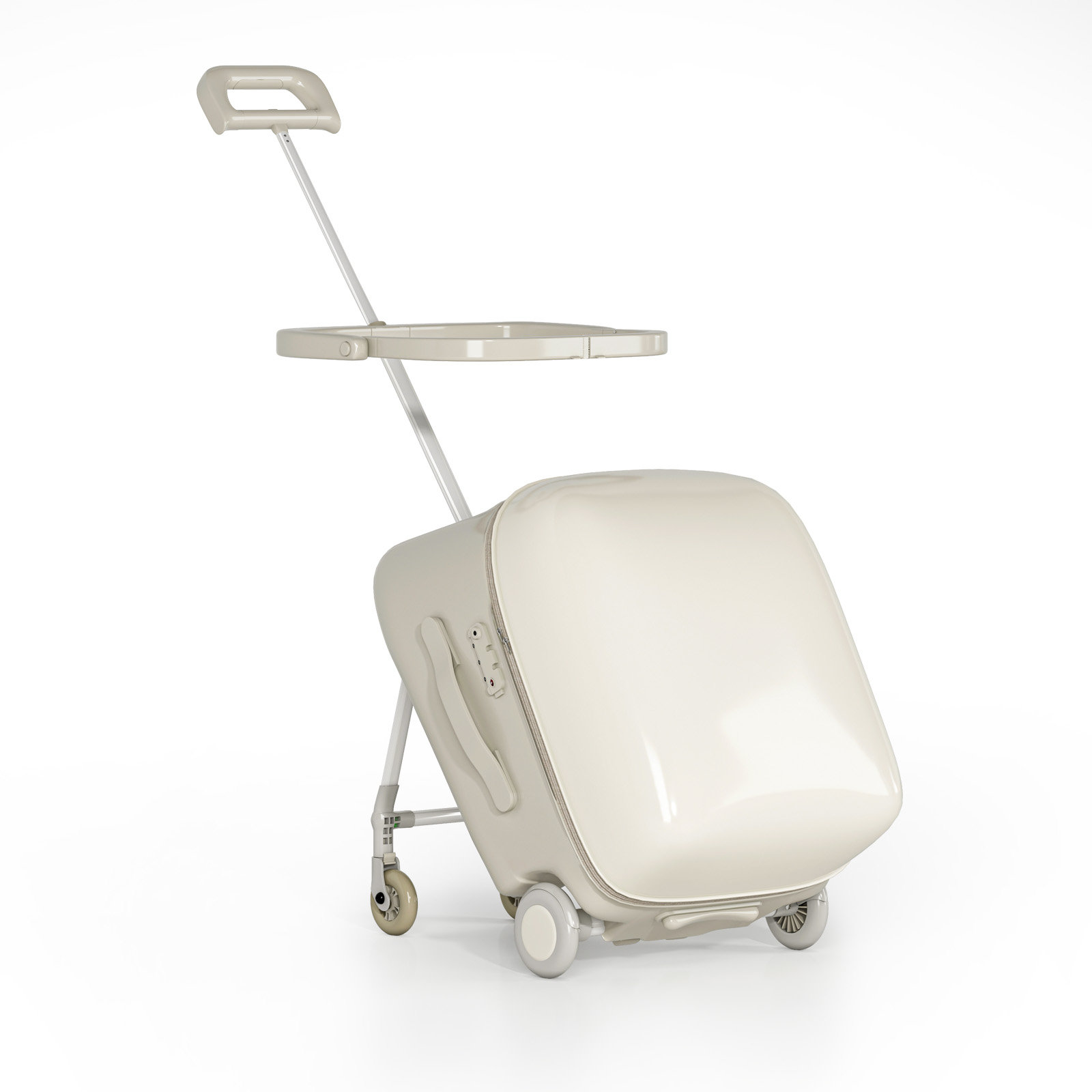 TABU 2-in-1 Carry-on Luggage With Seat For Kids & Detachable Stroller ...