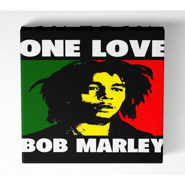 Marlow Home Co. Bob Marley One Love - Wrapped Canvas Art Prints ...