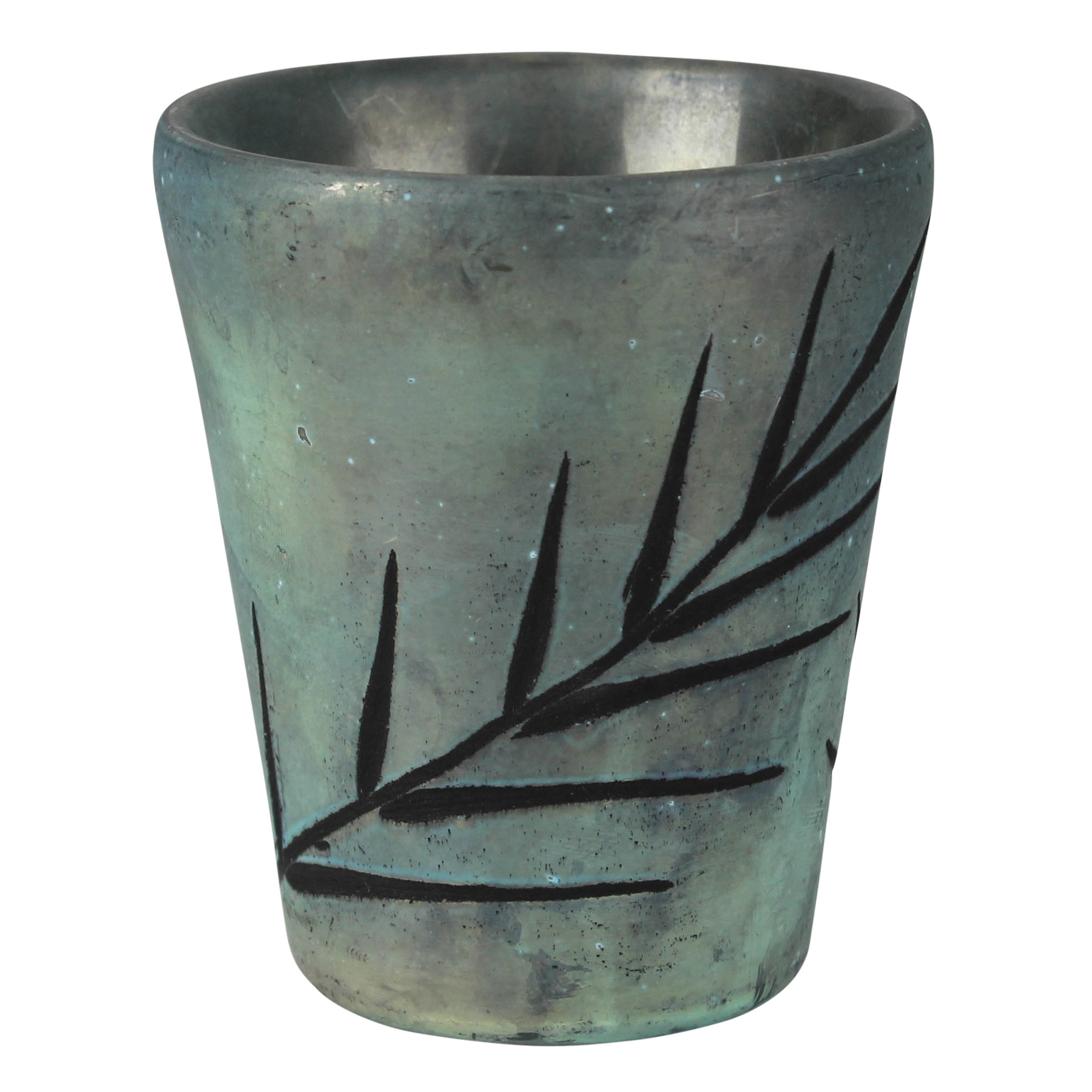 Wade Logan® Rustic Glam Etched Glass Votive | Wayfair