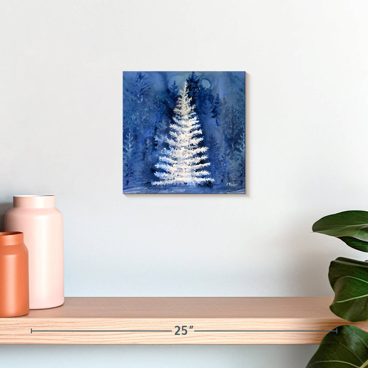 Elephant Stock Frosted Forest I | Wayfair