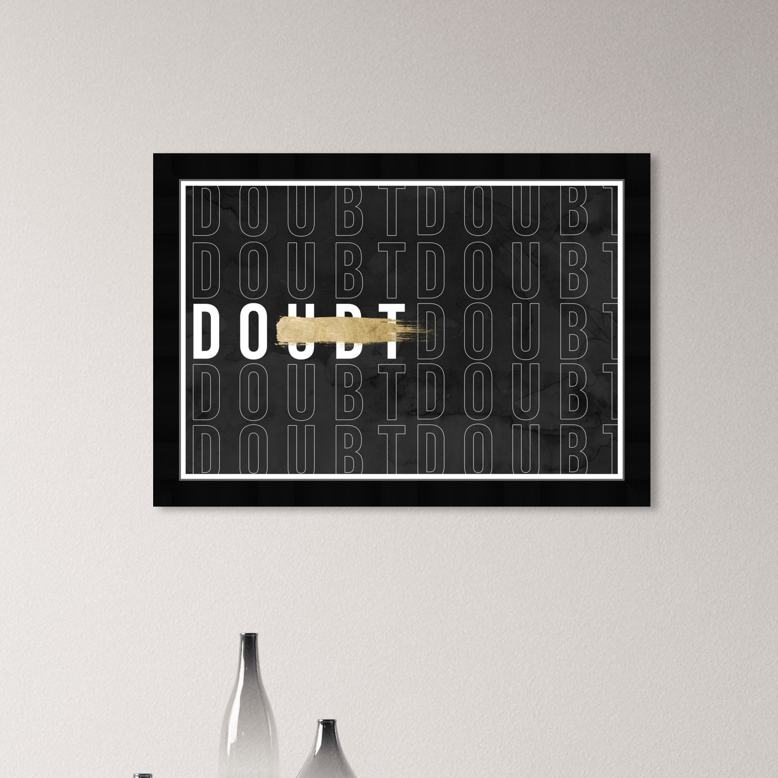Hatcher & Ethan Doubt by Hatcher and Ethan - Picture Frame Textual Art ...