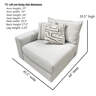 Southern Home Furnishings Durango Pewter Modular Reversible Sectional ...