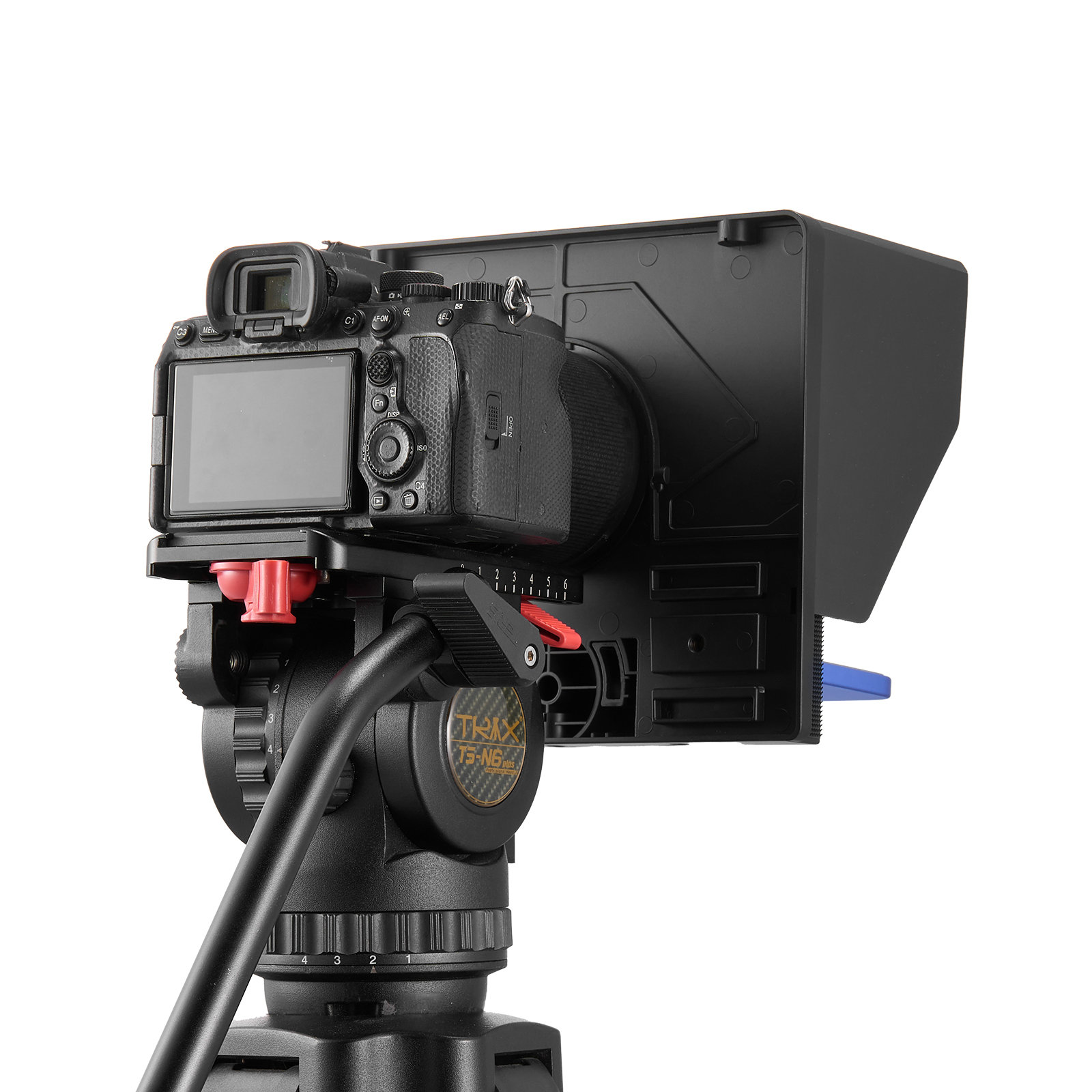 Stellweilan Tessberg 10'' Portable Teleprompter Remote for Webcam ...