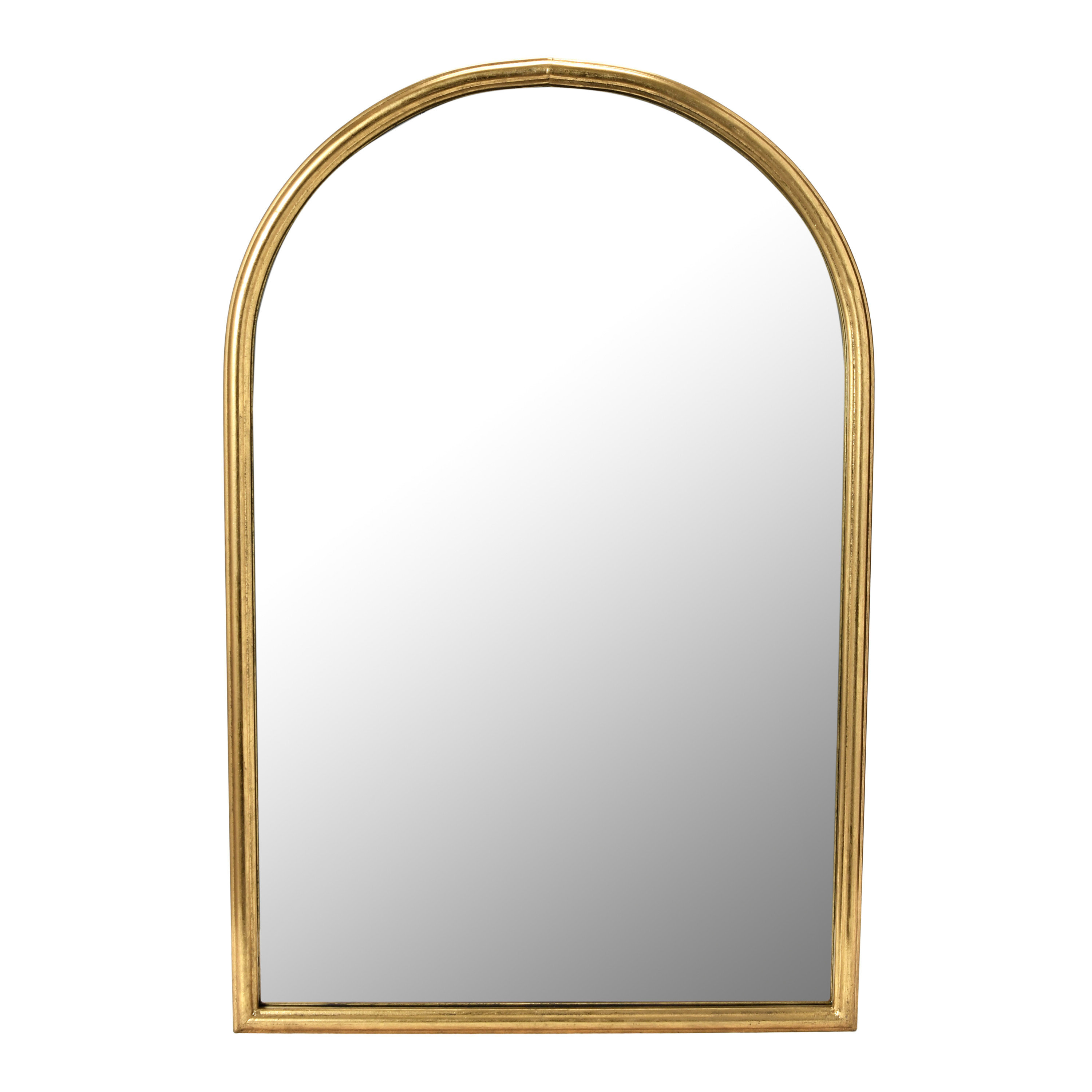 Rosdorf Park Devondra Arched Metal Framed Wall Mirror - Wayfair Canada