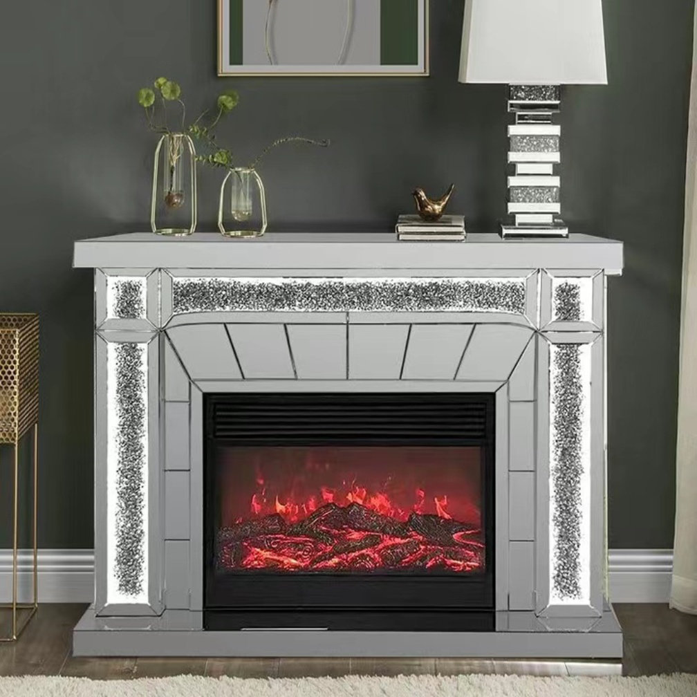 Everly Quinn Electric Fireplace Display Cabinet - Wayfair Canada