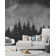 Harriet Bee Costello Forest Trees Night Scene 4-Piece Panel Peel Wall ...