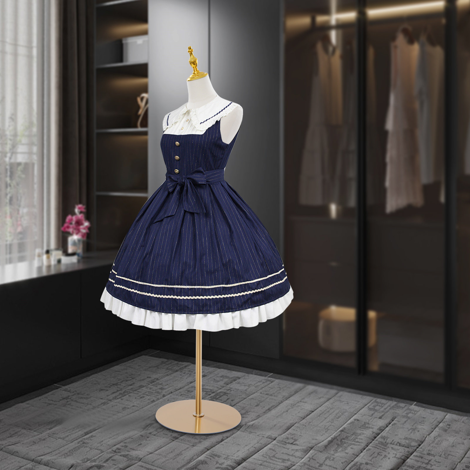 House of Hampton® Freestanding Female Model Coat Rack | Wayfair