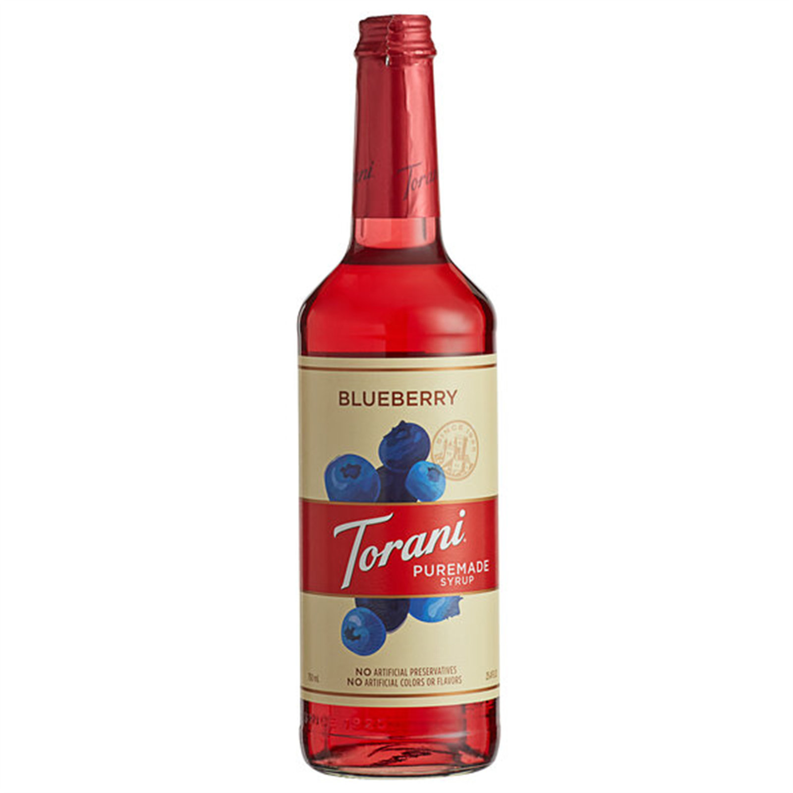 FixtureDisplays Torani Puremade Blueberry Flavoring Syrup 750 mL Glass ...