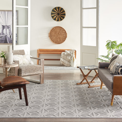 Winston Porter Eastertown Geometric Indoor/Outdoor Rug & Reviews | Wayfair