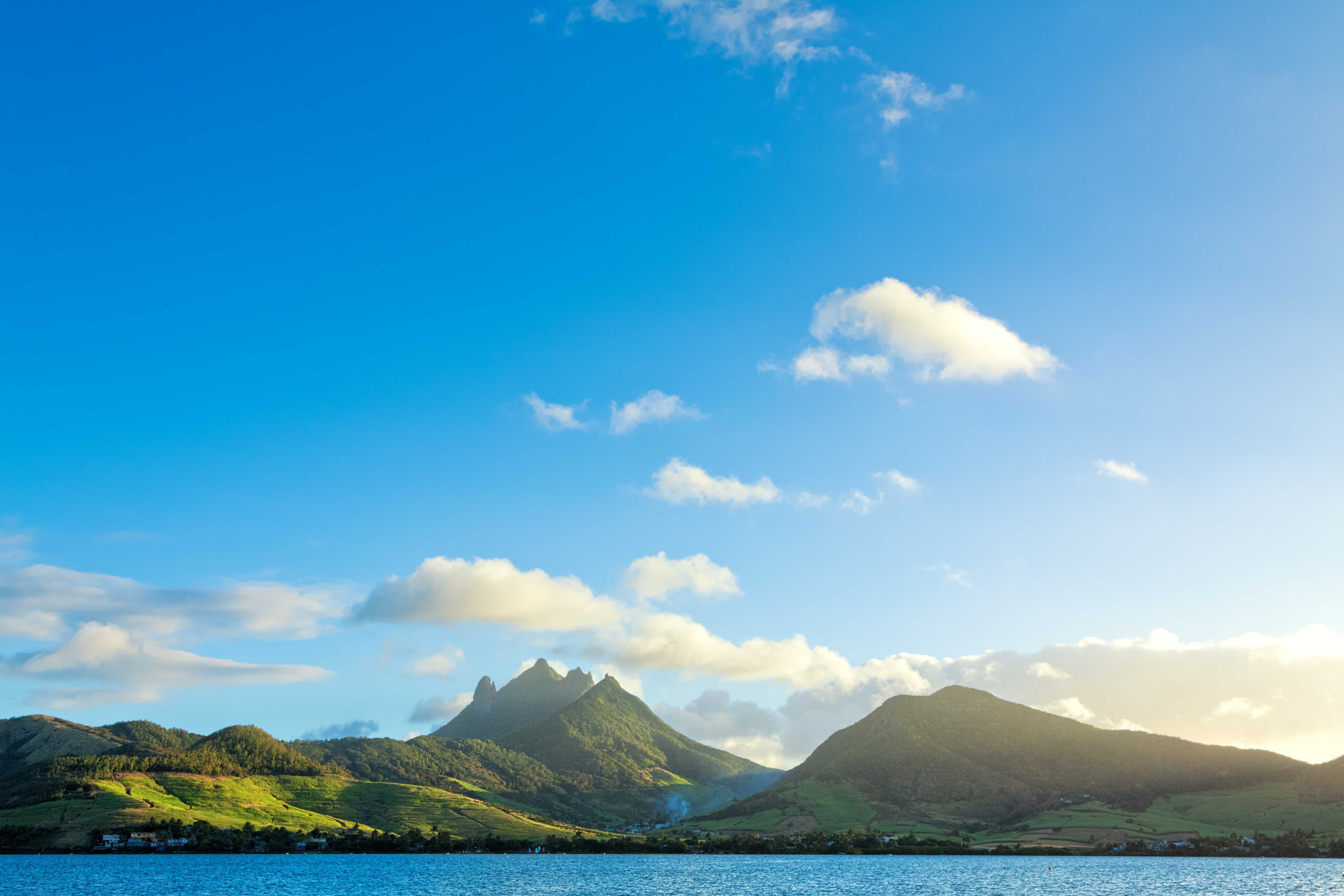 Highland Dunes Mountain Chain, Mauritius, Africa by Stefan Becker ...