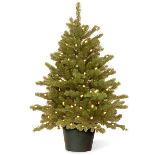 Wayfair | 3 Foot Pre-Lit Christmas Trees You'll Love in 2023