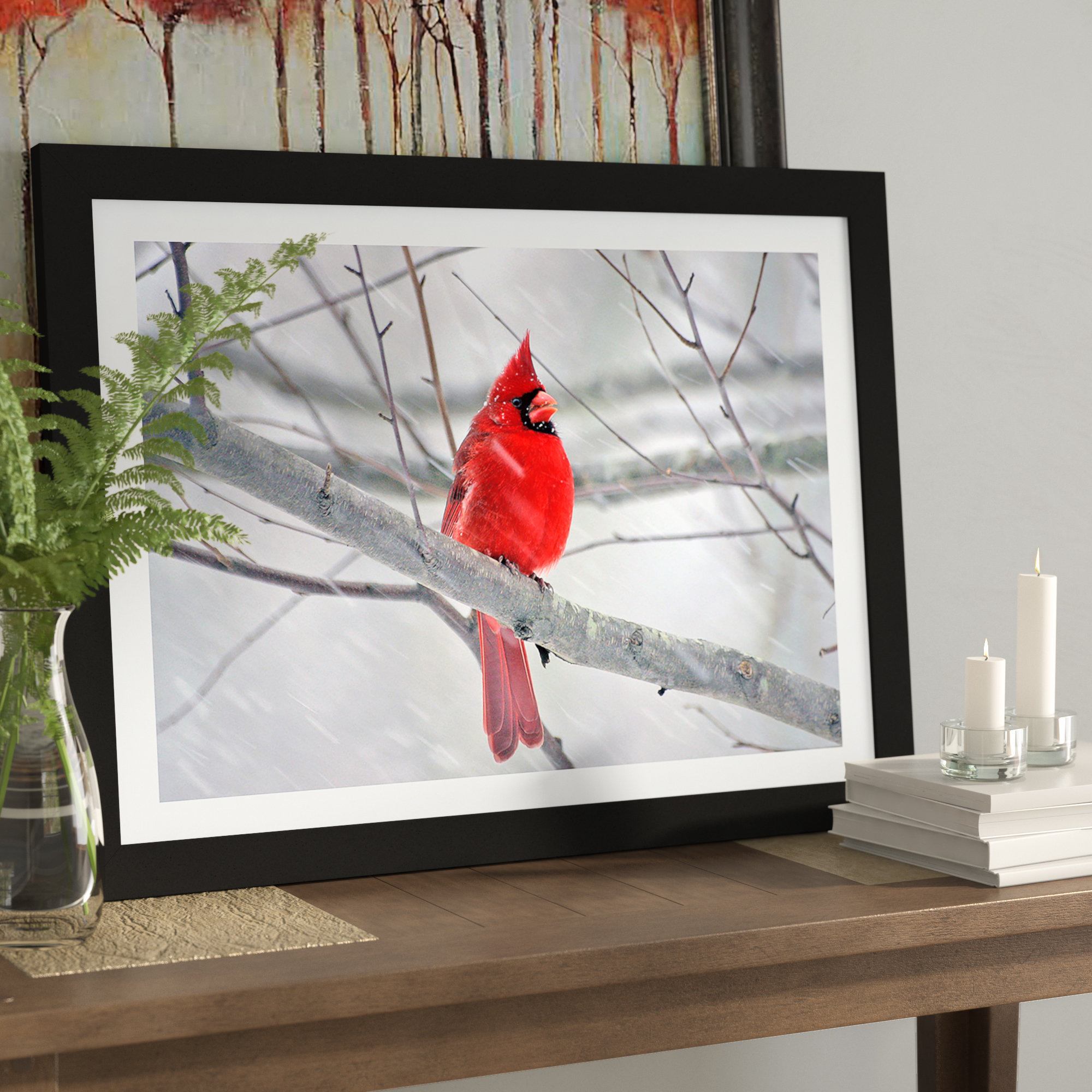 East Urban Home «Cardinal Bird», impression et Commentaires - Wayfair ...