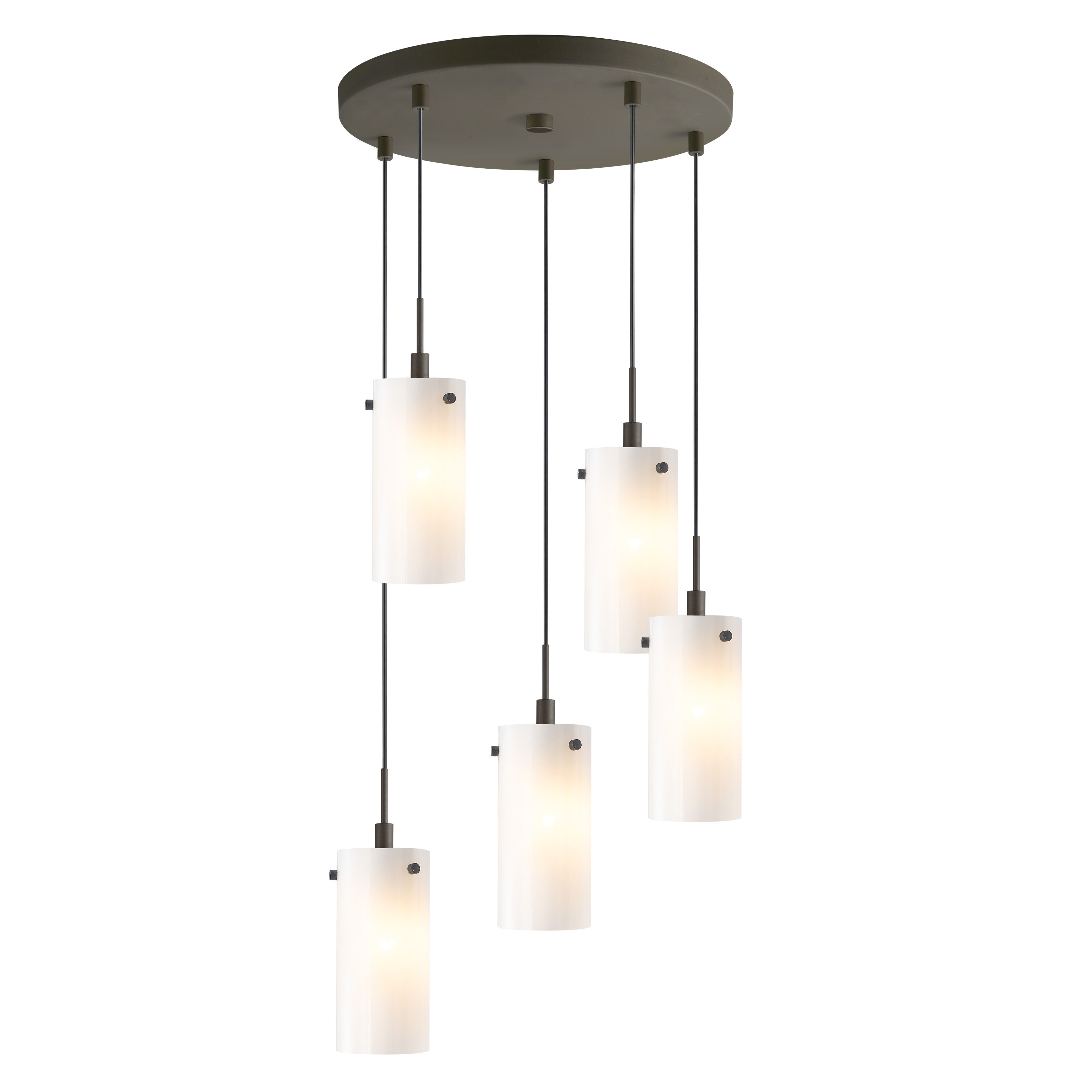 Latitude Run® Cheyanna 5 - Light Cluster Cylinder Pendant & Reviews ...
