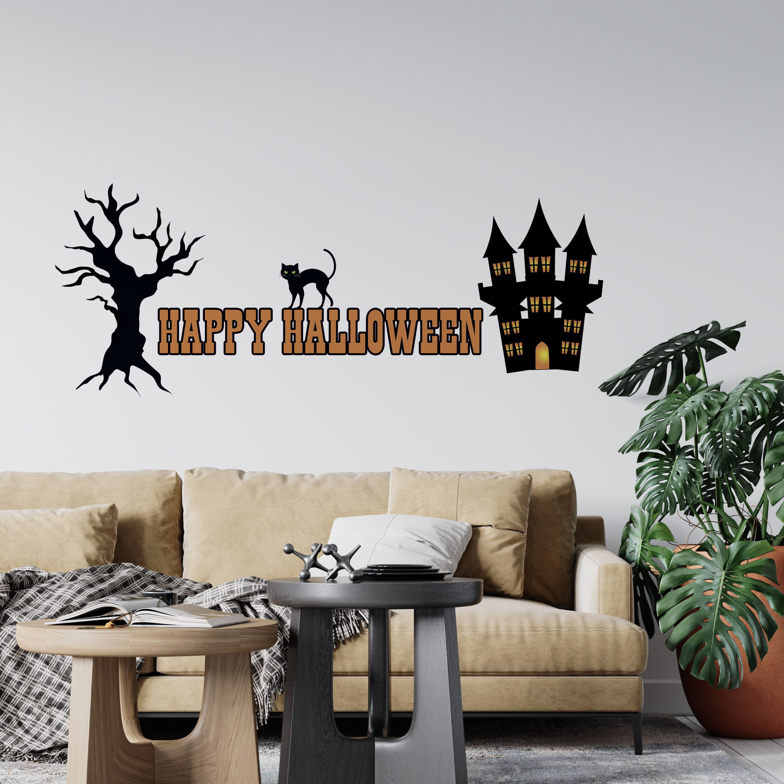 The Holiday Aisle® Halloween Wall Decal | Wayfair
