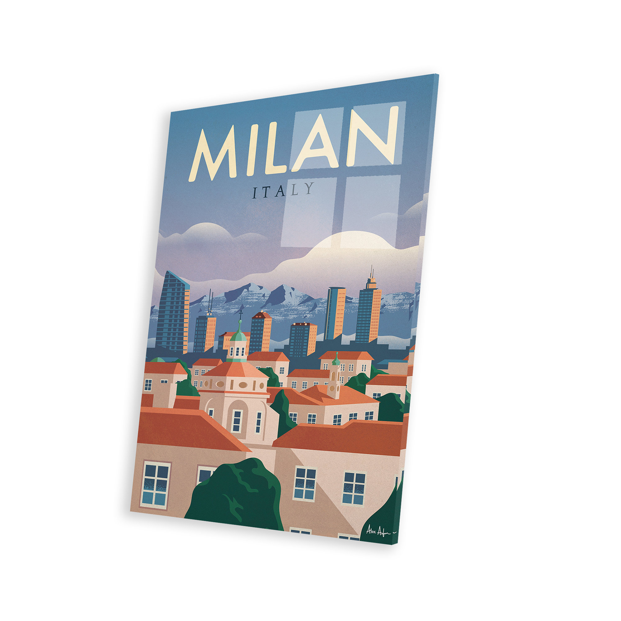 Trinx Milan Print On Acrylic Glass - Wayfair Canada