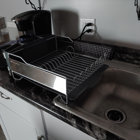 KitchenAid Full Size Dish Rack, Light Grey & Reviews | Wayfair