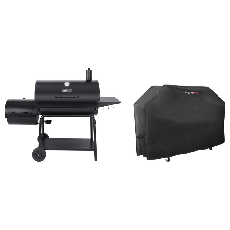 ROYAL GOURMET® Deluxe 36-inch Charcoal Barrel Grill with Cover ...