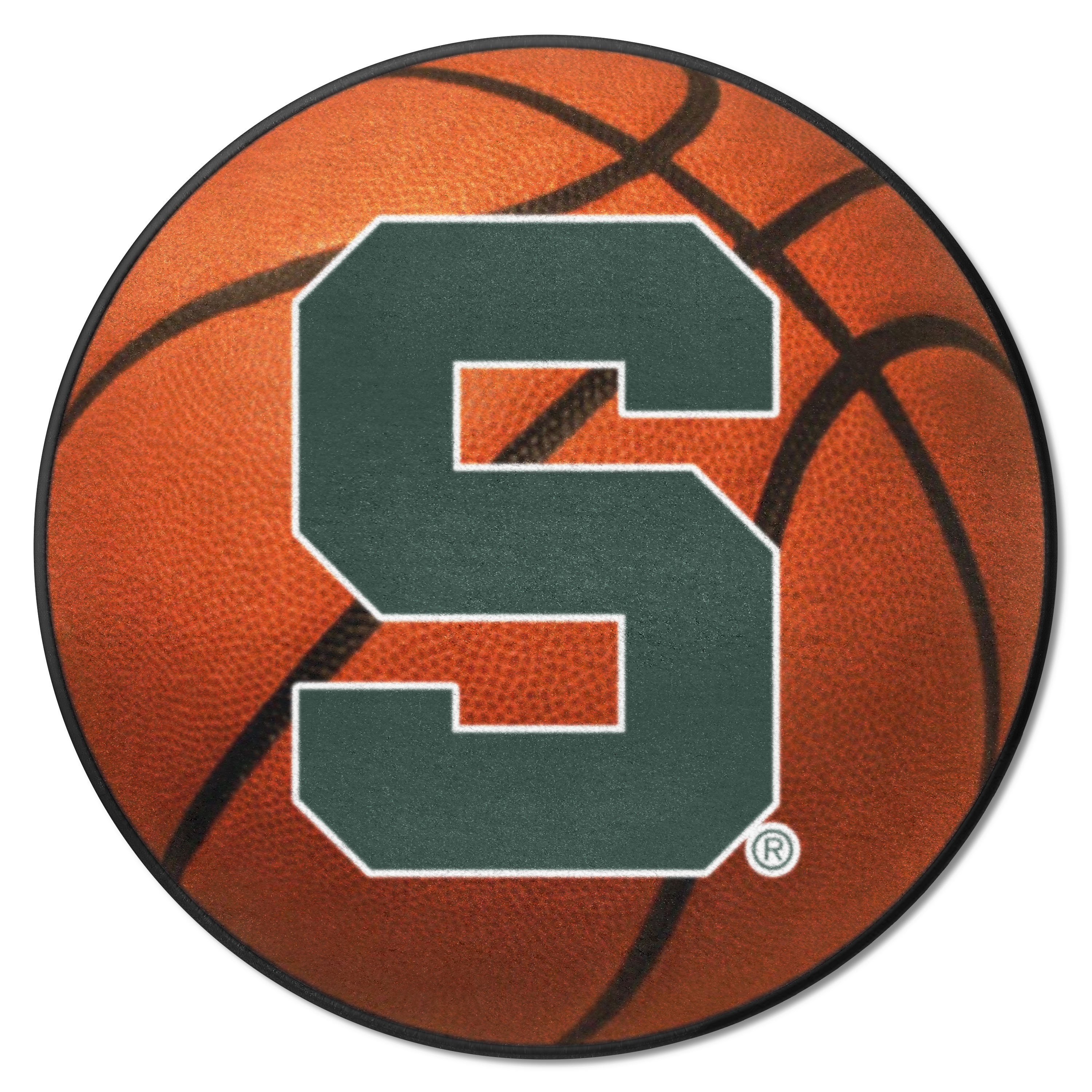 FANMATS Michigan State Spartans Basketball Rug | Wayfair