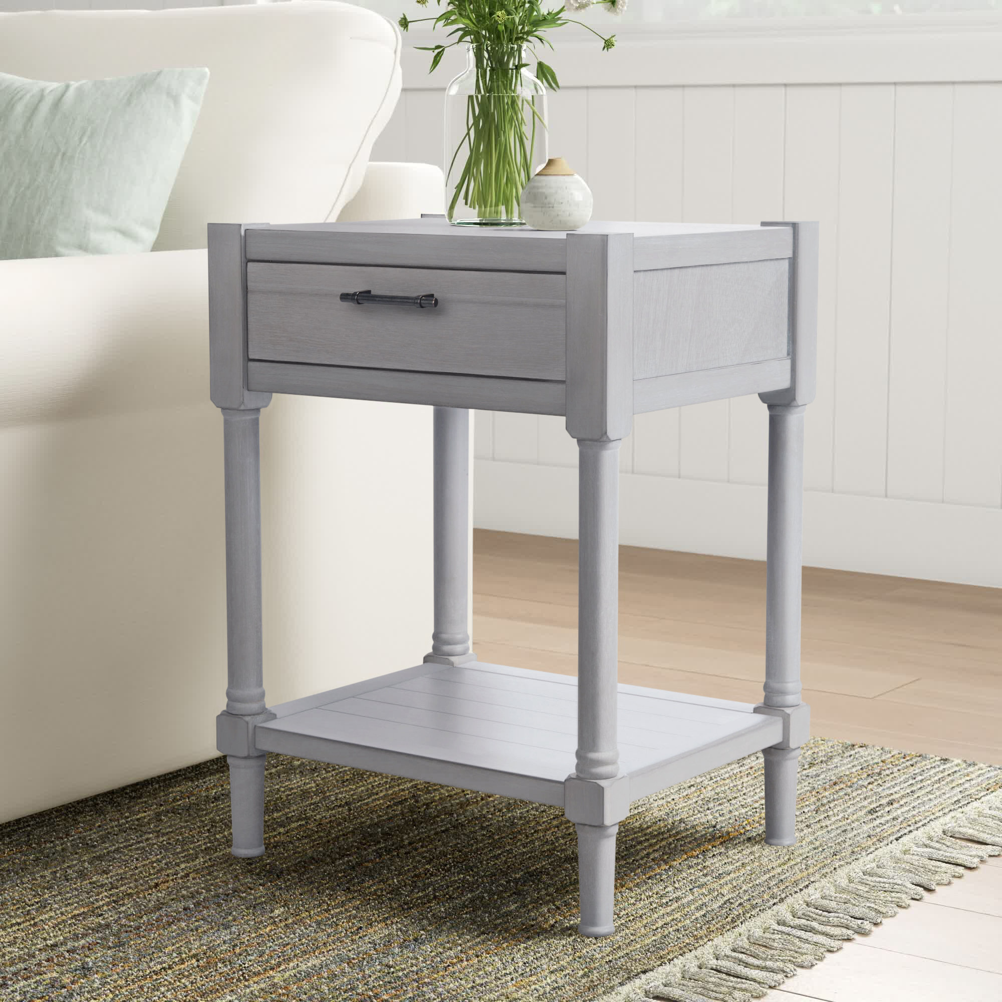 Sand & Stable Theresa End Table with Storage & Reviews | Wayfair