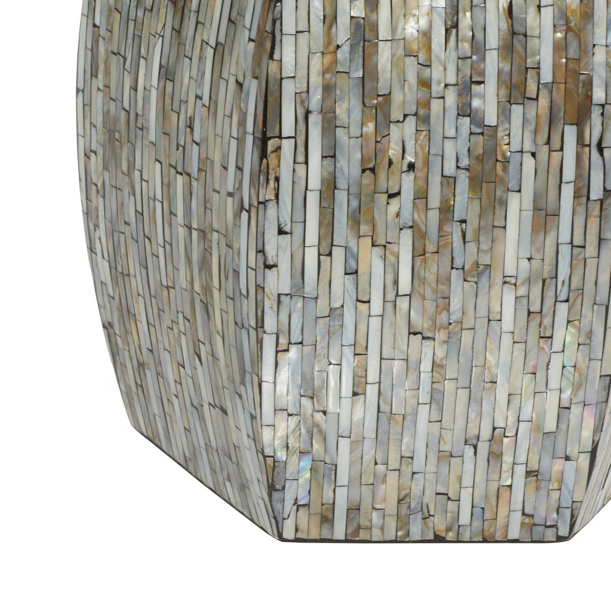 Wrought Studio™ Alissa Mother of Pearl Shell Handmade Shell Mosaic ...