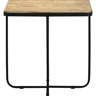 Latitude Run® 24-Inch Square Table With Metal Sled Base For Space 24 ...