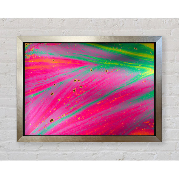 Ivy Bronx Neon Colours Diffused Framed Print | Wayfair.co.uk