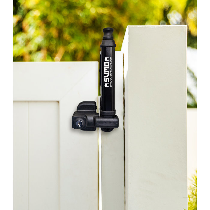 Lockey USA Black Aluminum Post Cap for Gates & Reviews | Wayfair
