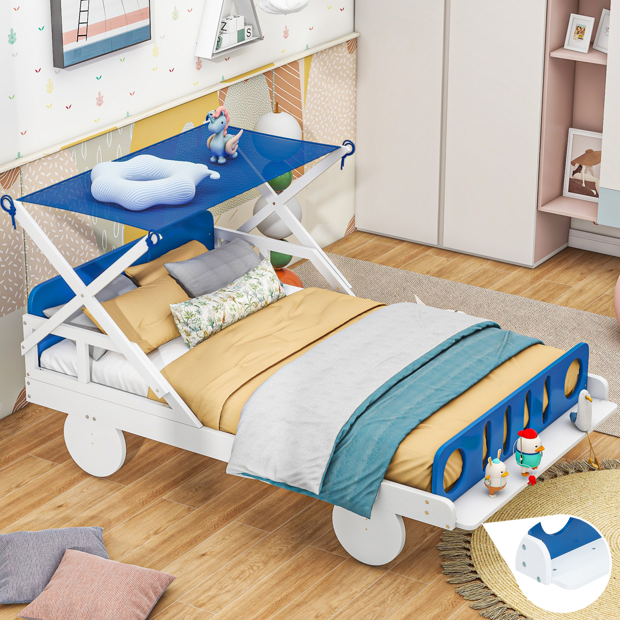 Isabelle & Max™ Alanie Platform Storage Bed - Wayfair Canada