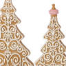 Astoria Grand 11" Resin Icing Gingerbread Trees Set of 2 | Wayfair