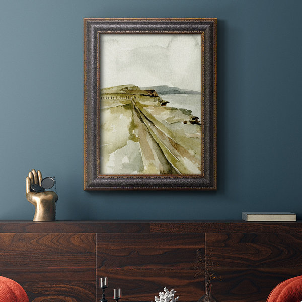 Sand & Stable Zaylee North Sea Coast I Framed On Canvas Painting | Wayfair