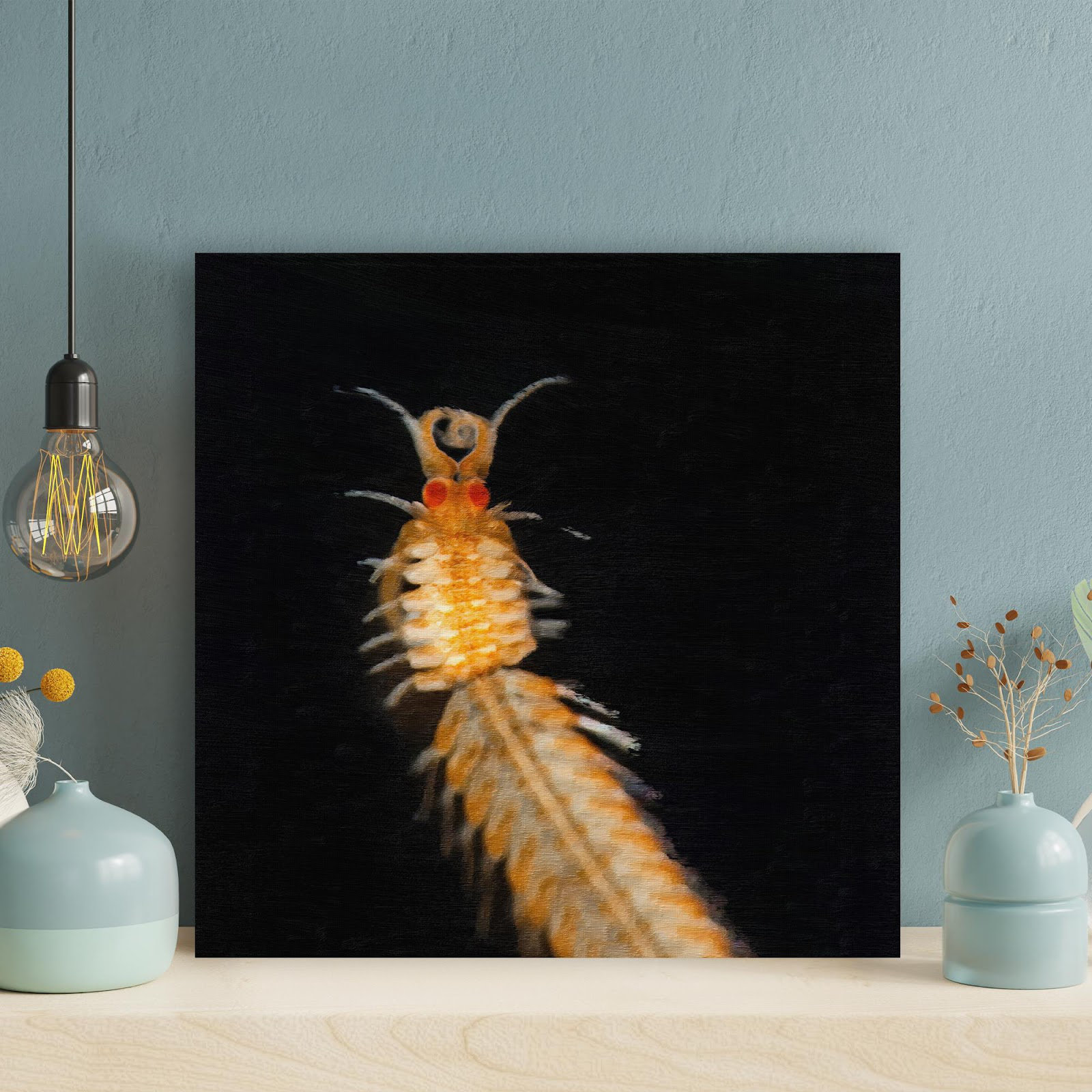 Gracie Oaks Shallow Focus Photo Of Brown Insect - 1 Piece Square ...