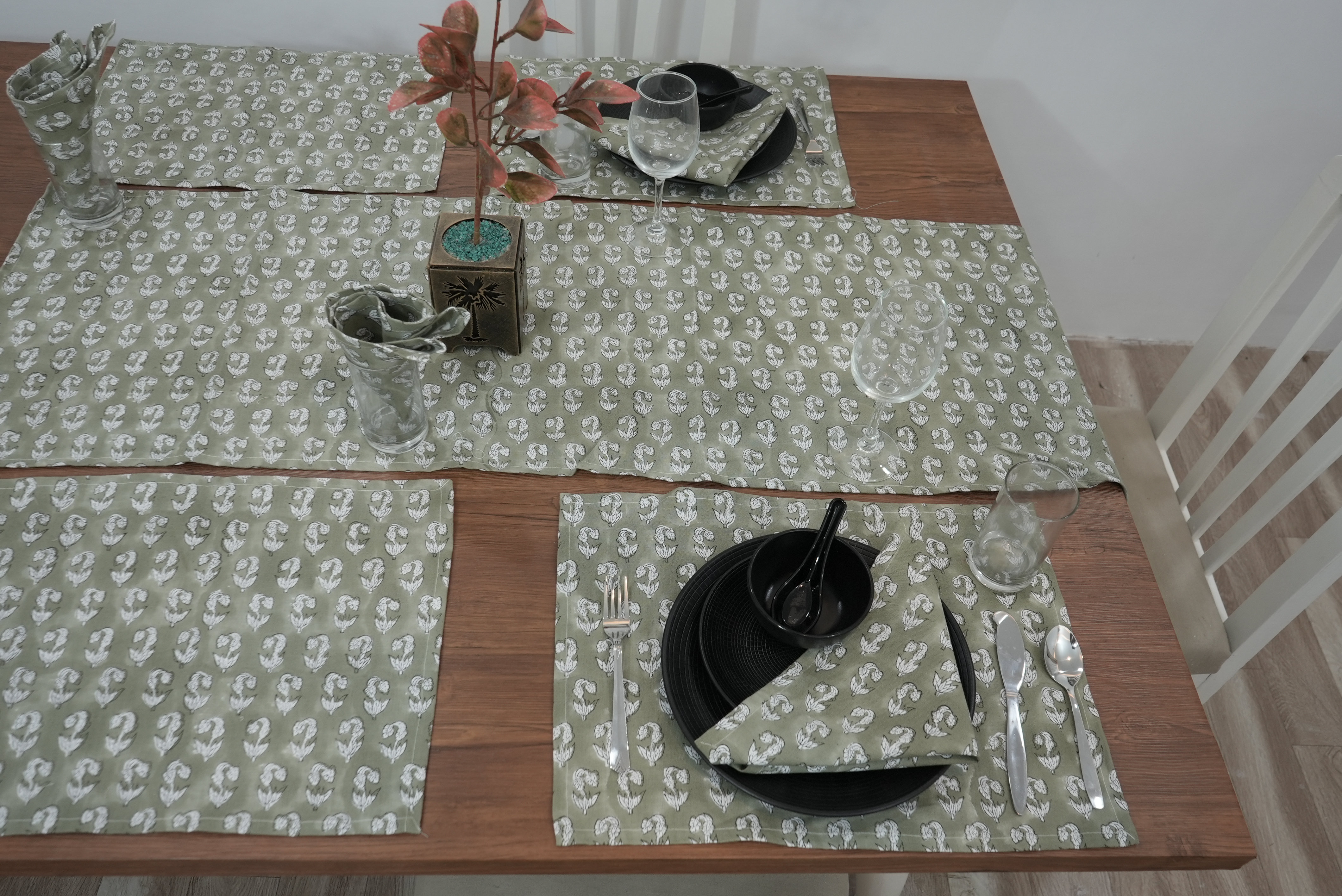 Fabdivine 13X19 Inch Accent Table Placemat, Handcrafted (Super Star ...