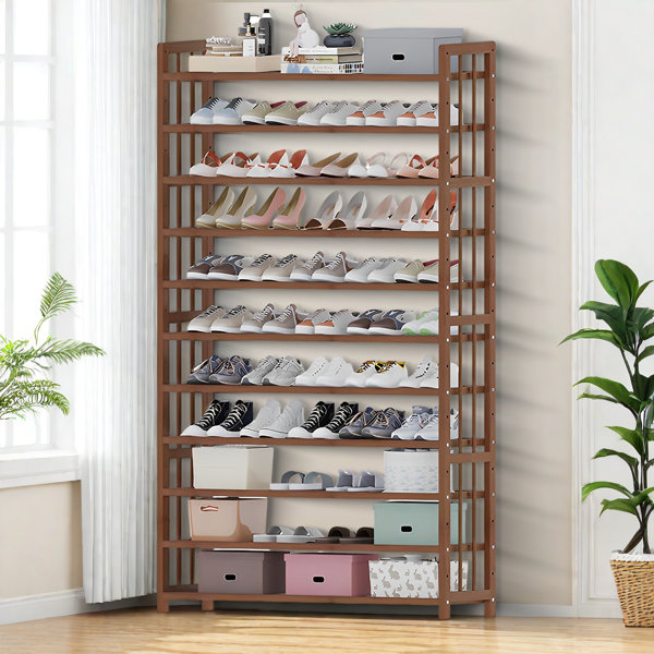 Latitude Run® 55 Pair Stackable Shoe Storage Cabinet | Wayfair