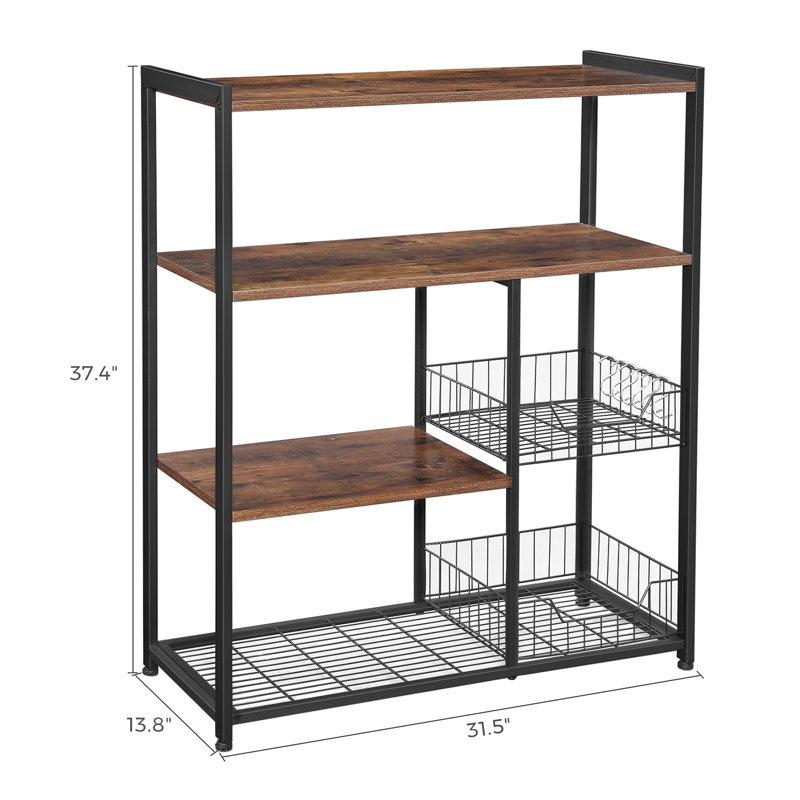 Foundry Select Brutus 31.5 Standard Baker's Rack & Reviews - Wayfair Canada