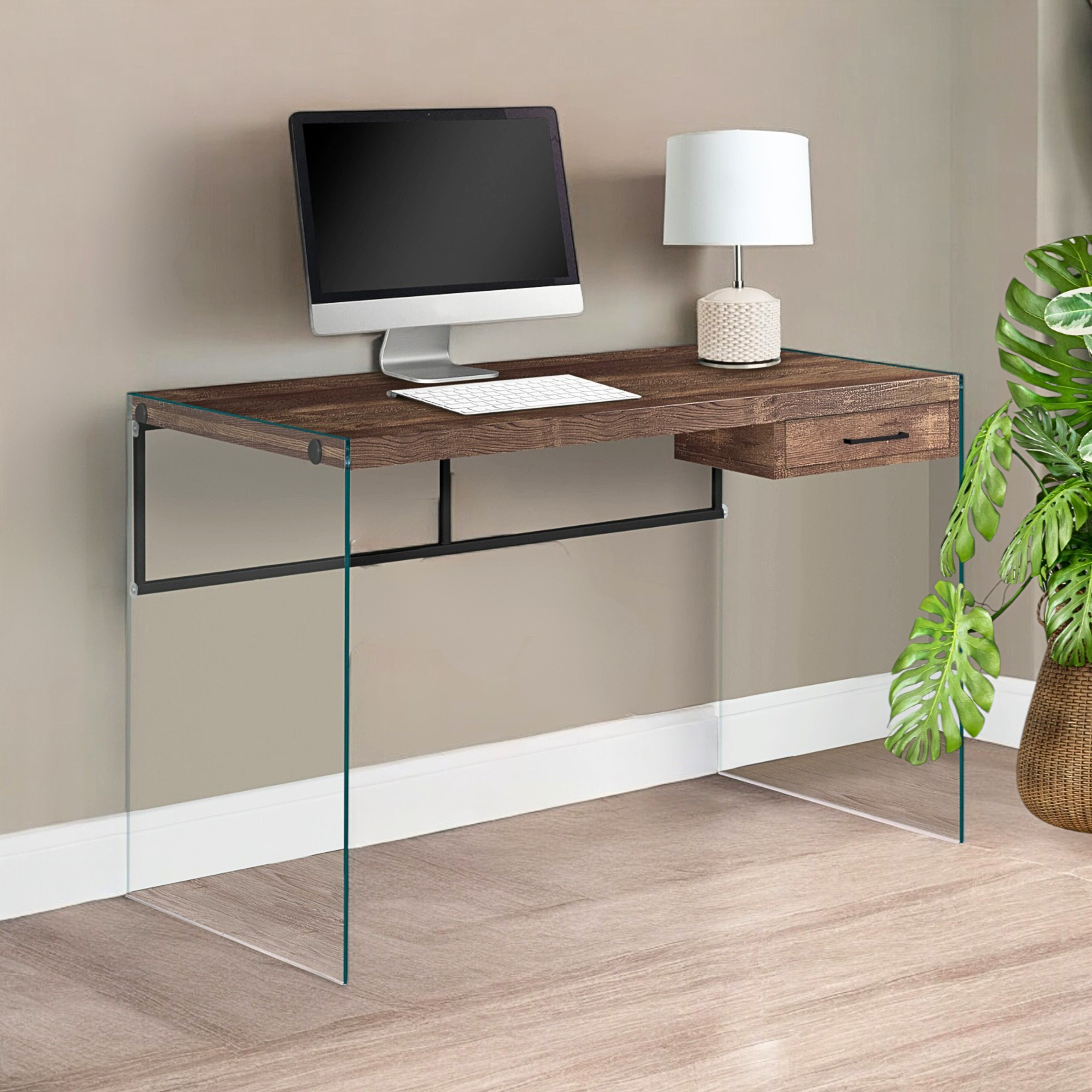Ivy Bronx Napoleon Computer Desk | Wayfair