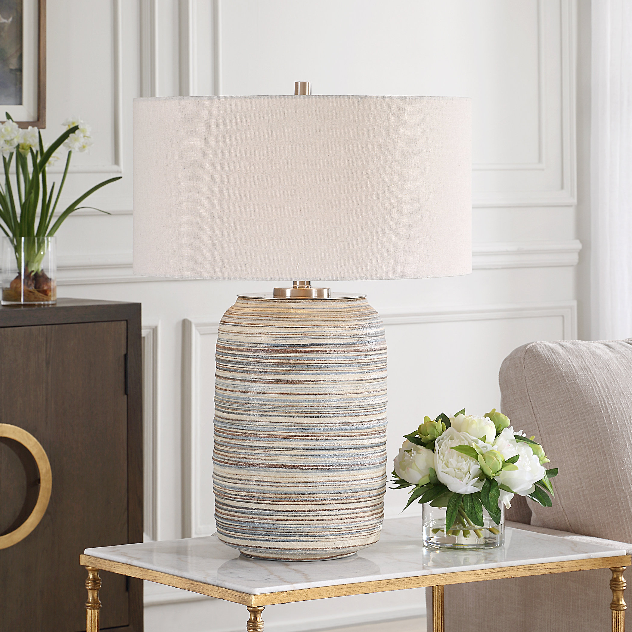 Gracie Oaks Shannock Ceramic Large Table Lamp | Wayfair