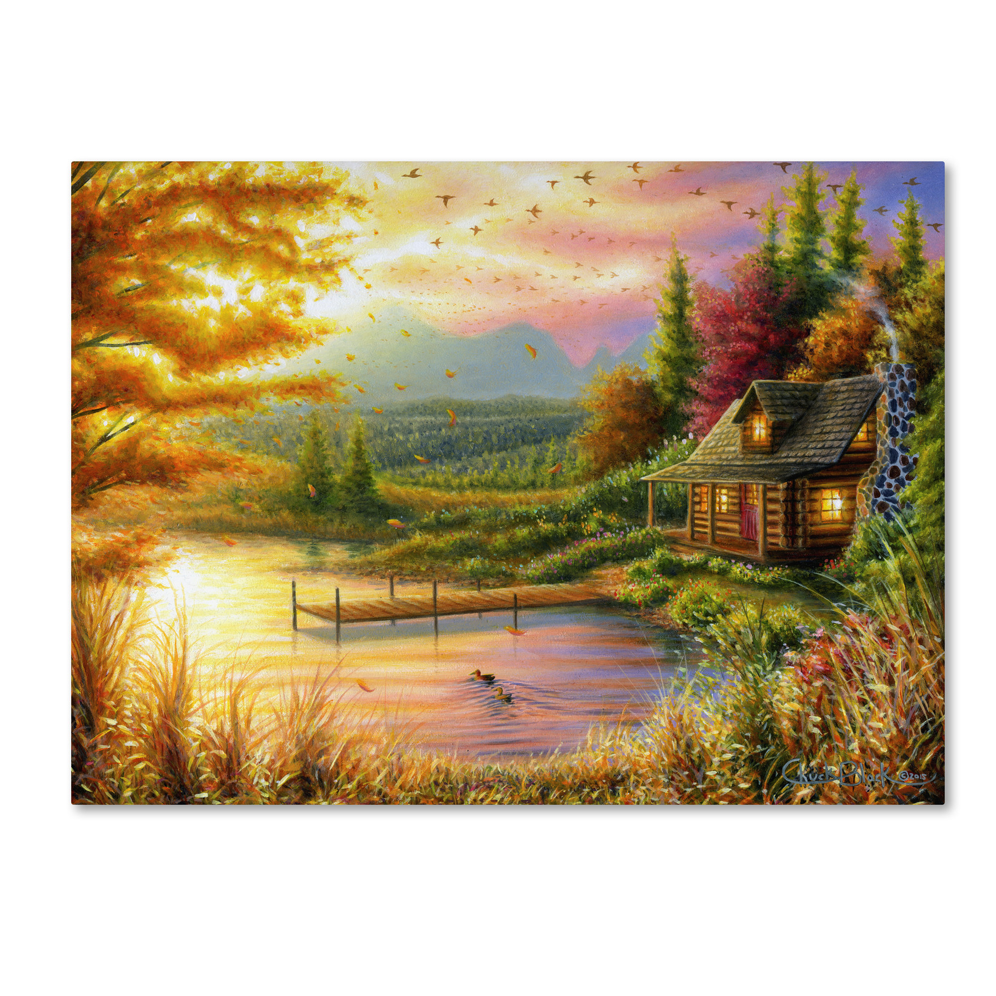 Millwood Pines 'High Country Cinnamon' Graphic Art Print on Wrapped ...
