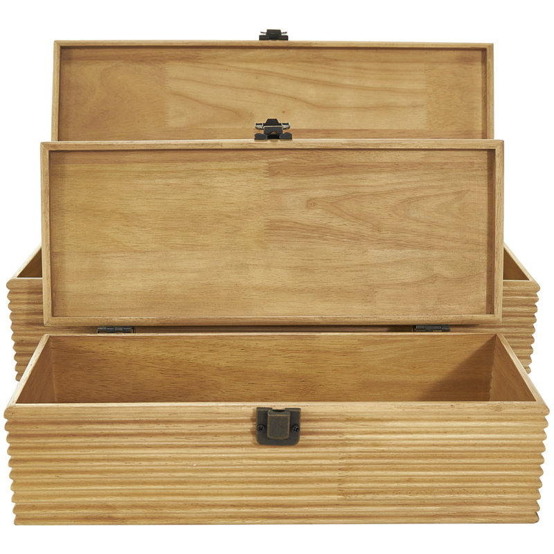 Birch Lane™ Fleetwood 2 Piece Handmade Decorative Box Set | Wayfair