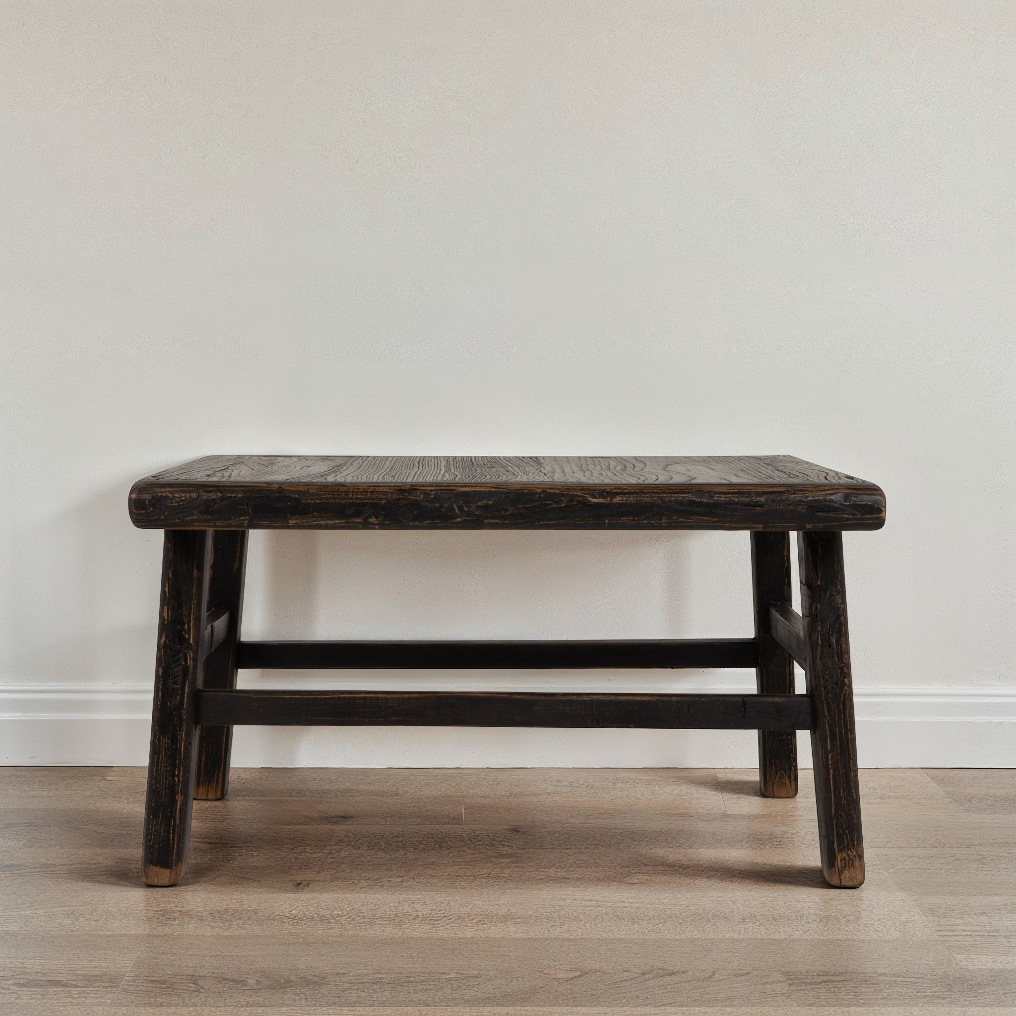 Rowena Interiors Adelaide Reclaimed Elm Wood Square Coffee Table | Wayfair