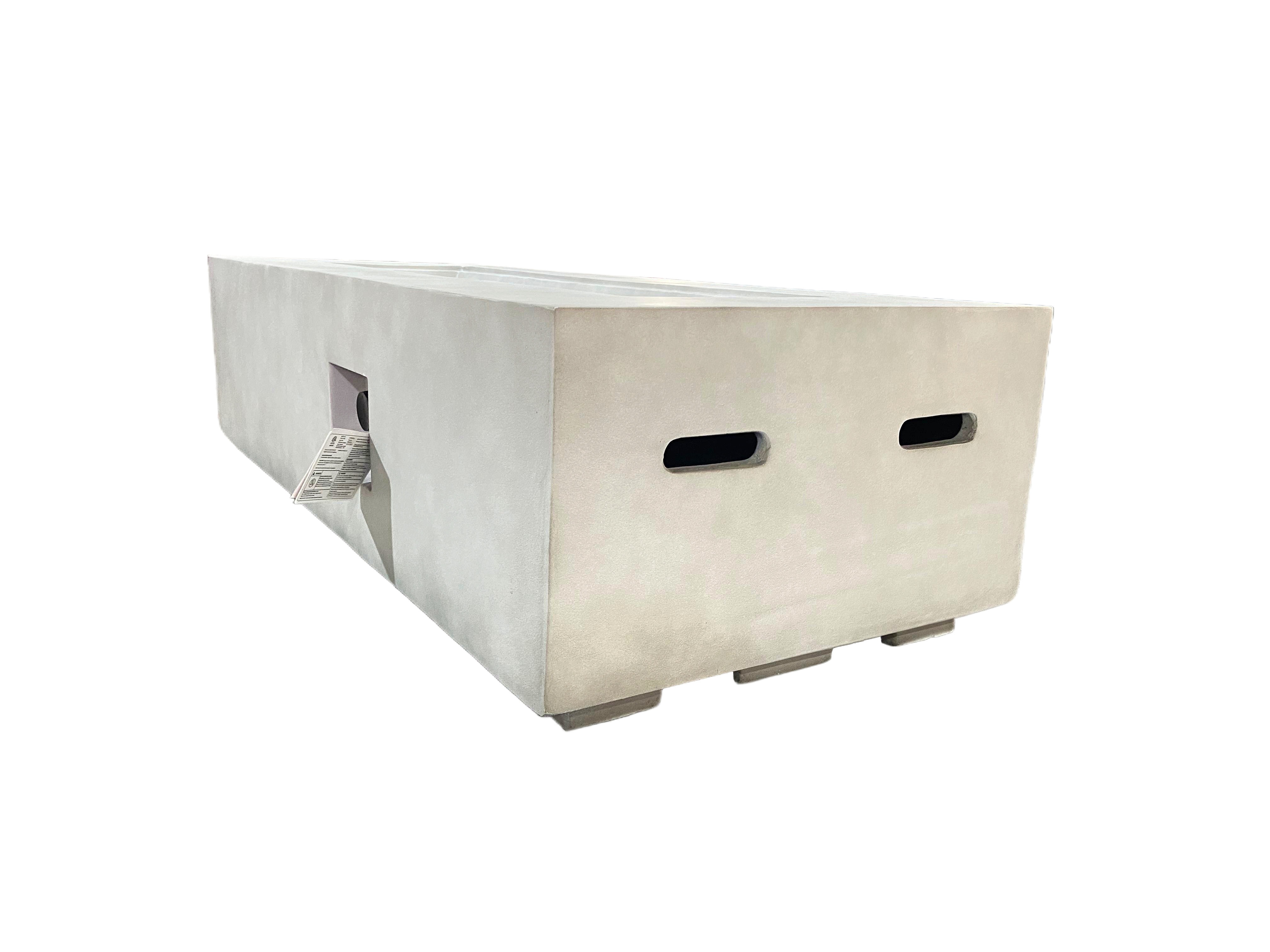 SHANRUGUOJI Light Gray Fire Pit Table | Wayfair