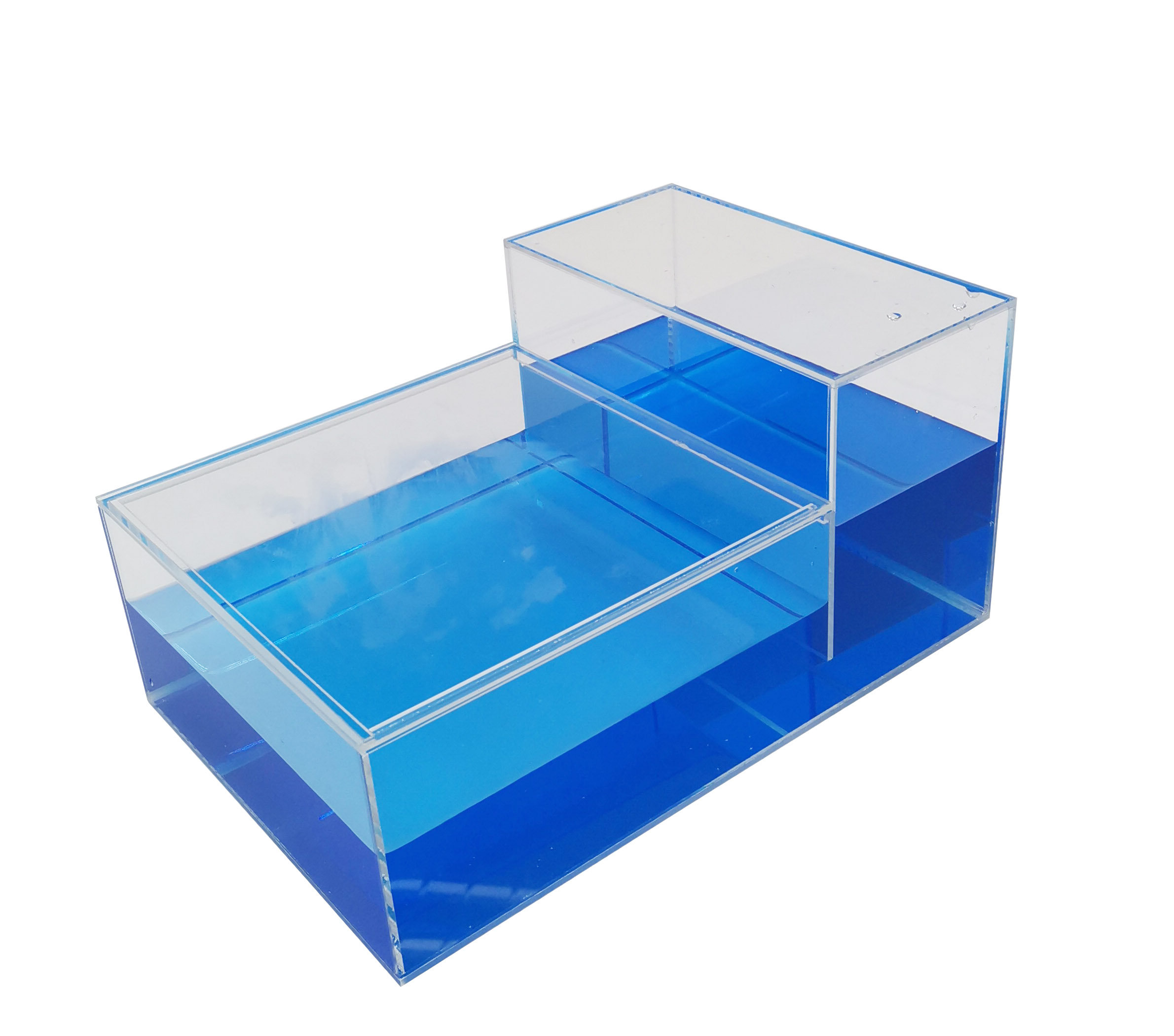 Tucker Murphy Pet™ Acrylic Aqaurium Fishtank 2-Level Water Tank Riser ...