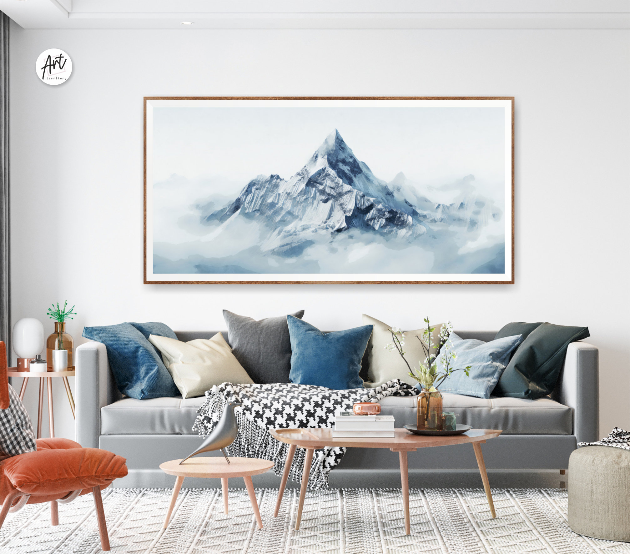 ART TERRITORY Grand Teton National Park Panoramic Poster Print, Extra ...