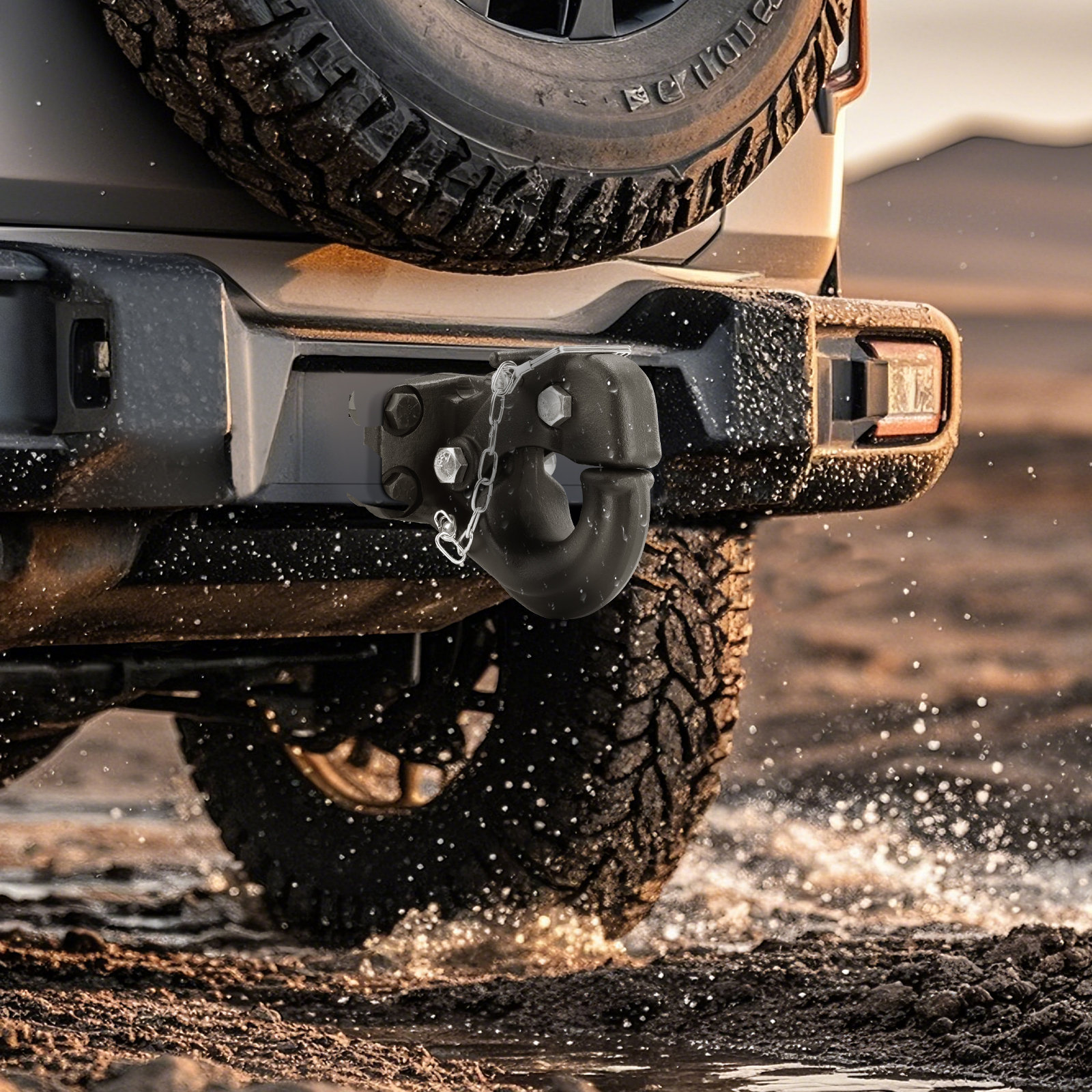 Stellweilan Tessberg Pintle Hitch Trailer Hitches Receiver for 2.5" to ...