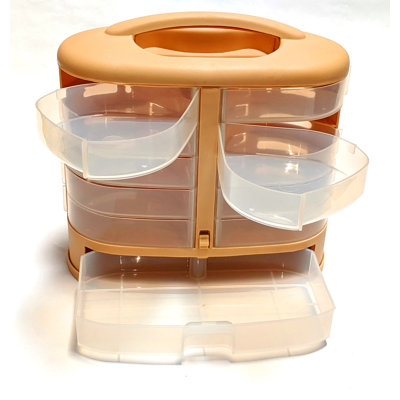 Sana Enterprises Eleven See-Through Drawers Storage and Organization ...