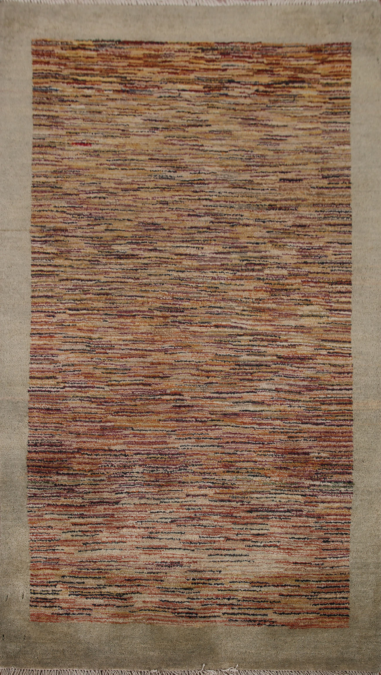 Foundry Select Vegetable Dye Modern Gabbeh Oriental Rug Handmade 3X4 ...