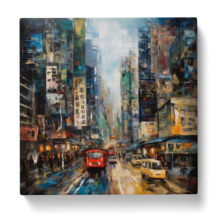 Marlow Home Co. City Of Hong Kong Abstract No.1 - Print | Wayfair.co.uk