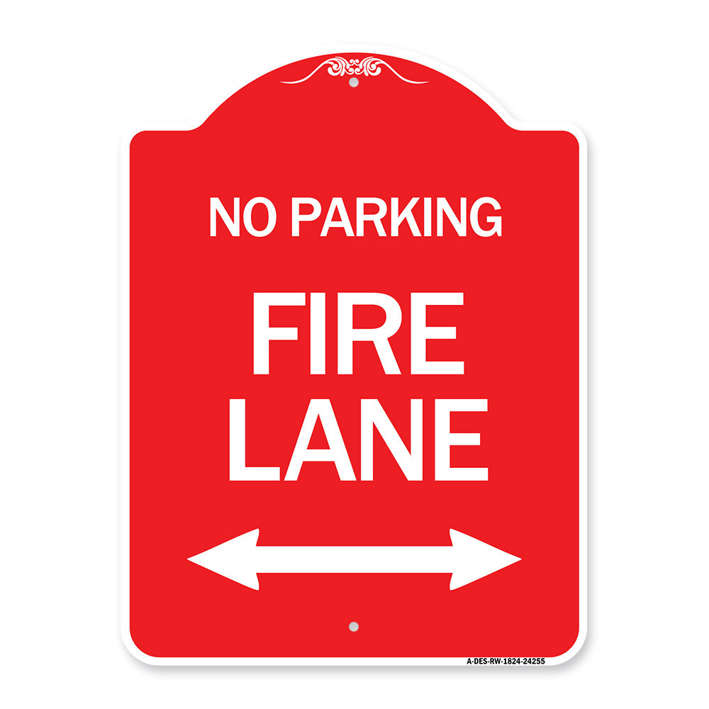 Signmission Designer Series Sign - Colorado Fire Lane (With ...