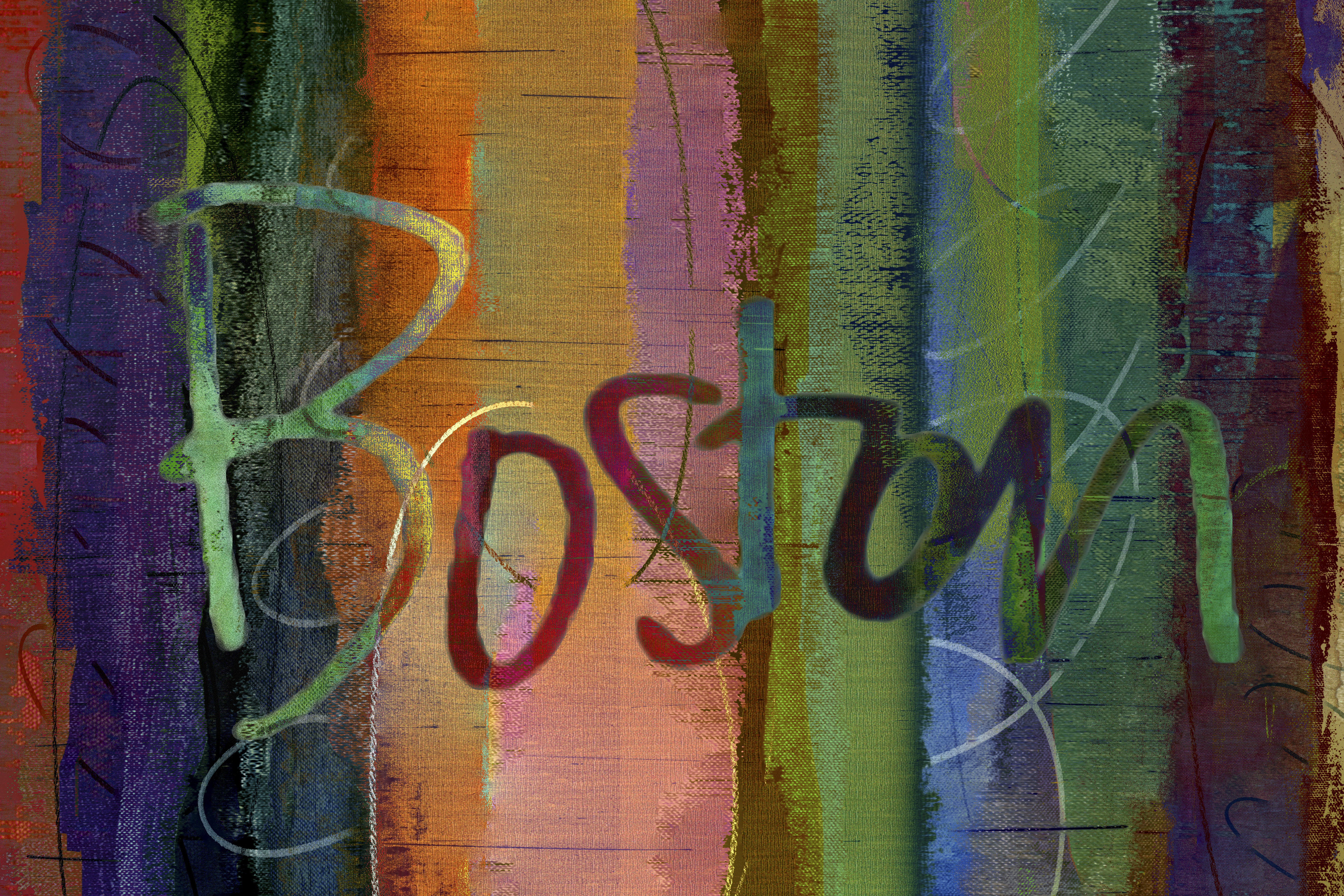 Metro Lane Abstract Boston - Painting | Wayfair.co.uk