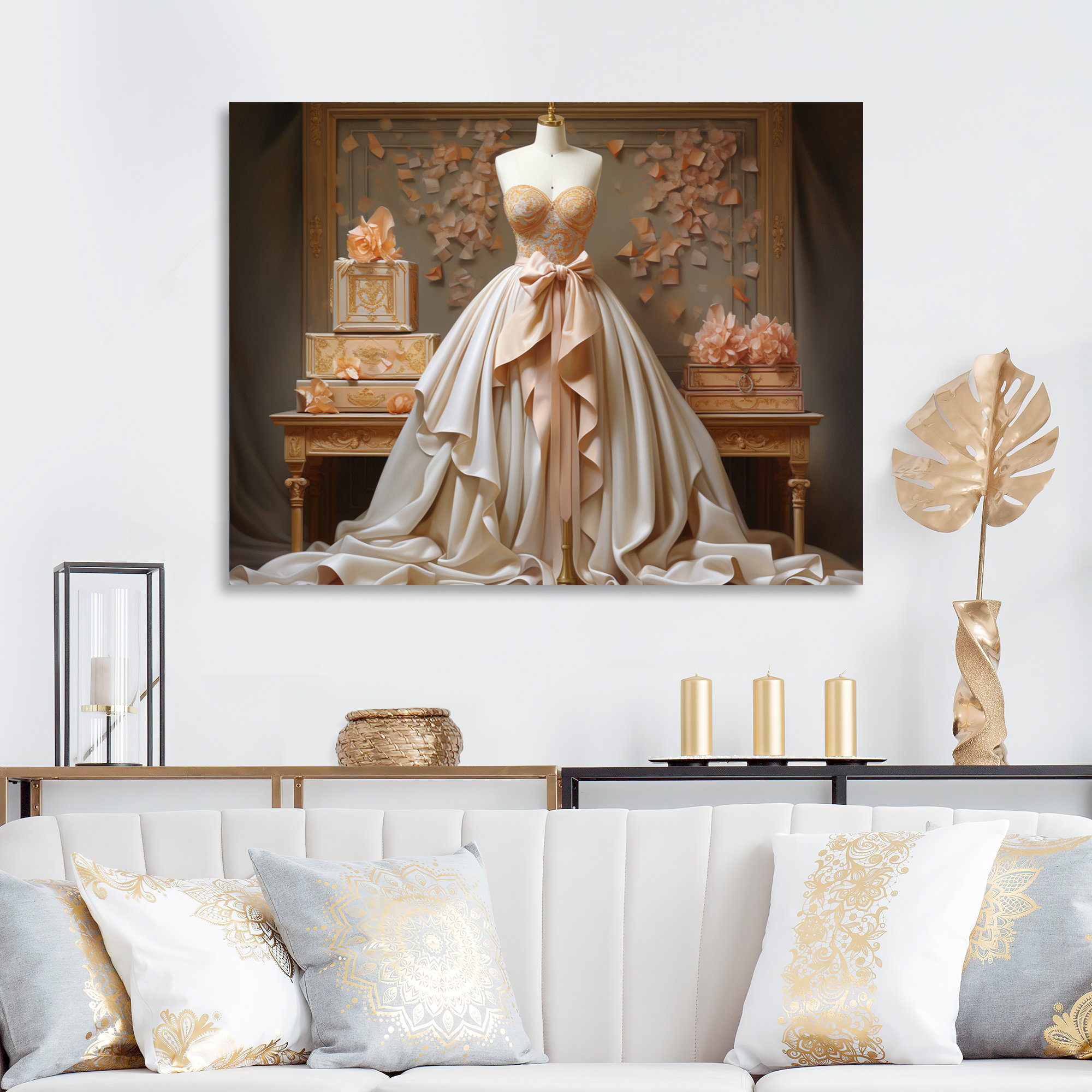 Red Barrel Studio® Lv Classic Couture I Framed On Canvas Print | Wayfair